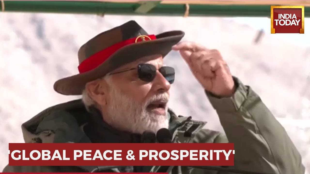 'Peace Not Possible Without Strength': PM Modi Addresses Jawans In ...