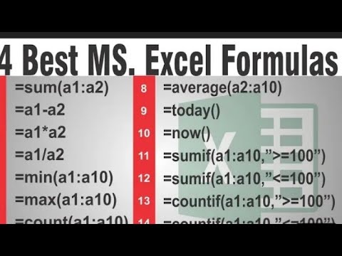best job interview formula in excel - YouTube