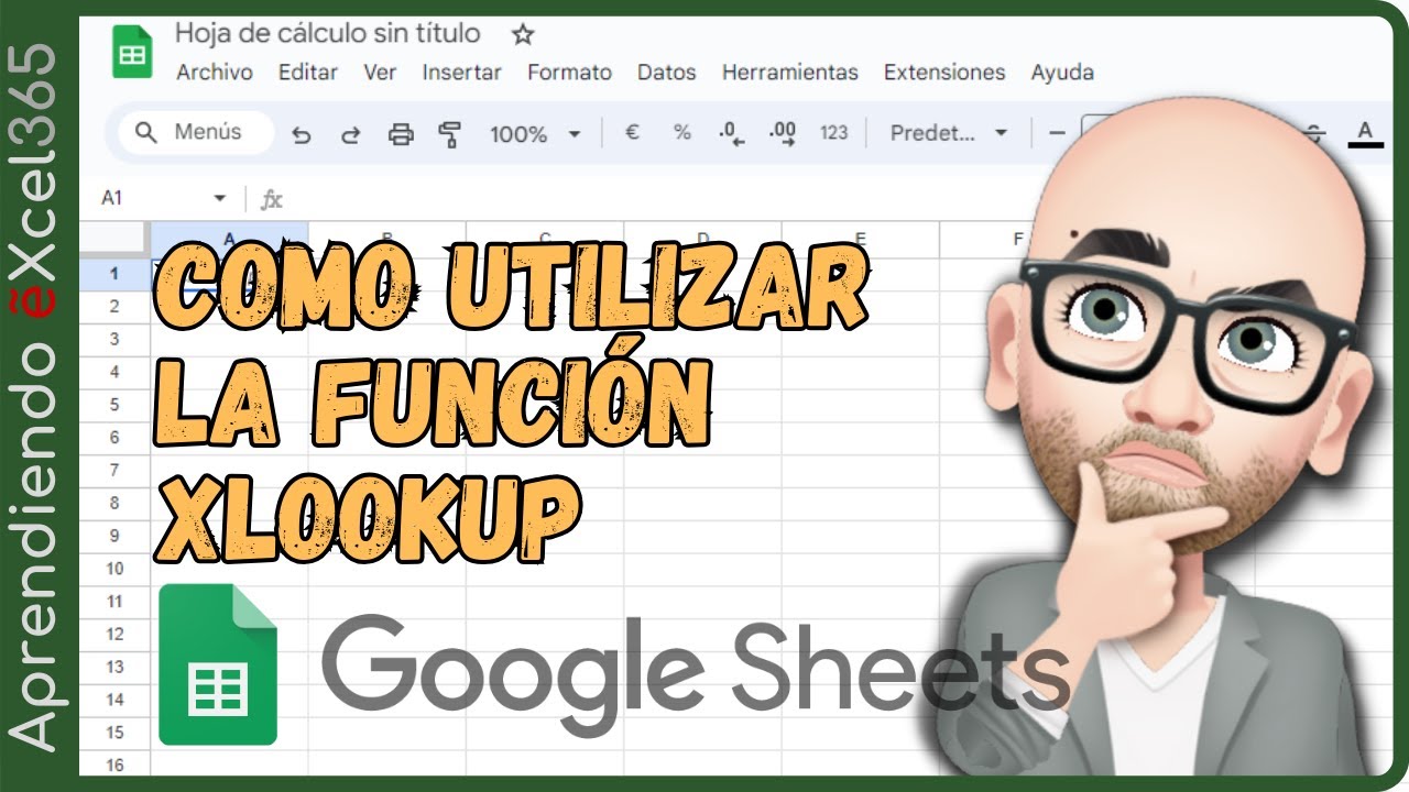 Como utilizar la función XLOOKUP con #googlesheets - YouTube