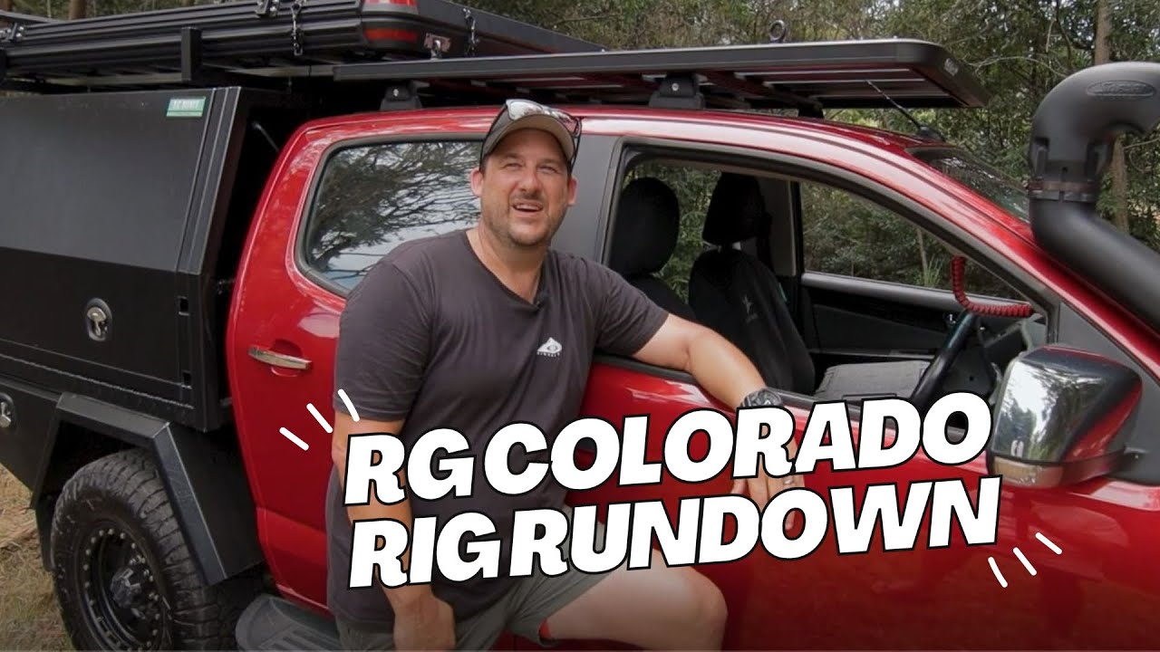 2016 RG Holden Colorado Rig RUNDOWN & CANOPY setup - YouTube