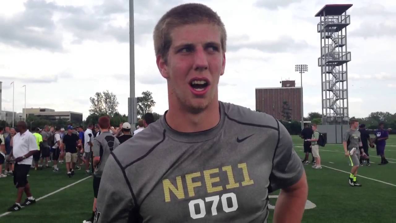 UNC 2014 QB commit Caleb Henderson talks after Elite 11 in - YouTube