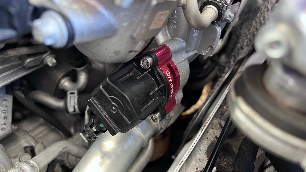 Mercedes-Benz SLC 43 AMG - Weistec Blow off Valve Install - YouTube