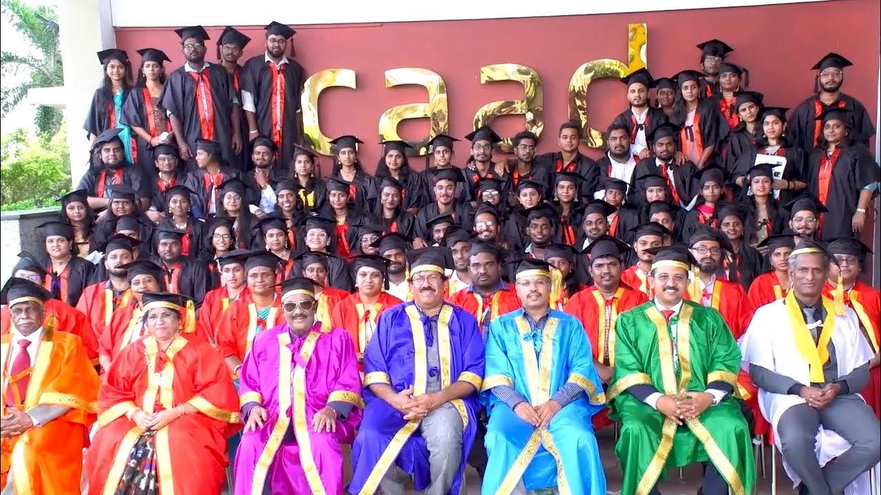 CAAD - Graduation Day Batch 2016-21 - YouTube