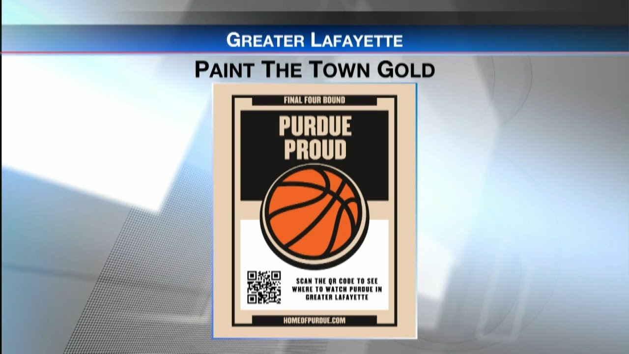 Community invited to 'Paint the Town Gold' as Purdue heads to Final ...
