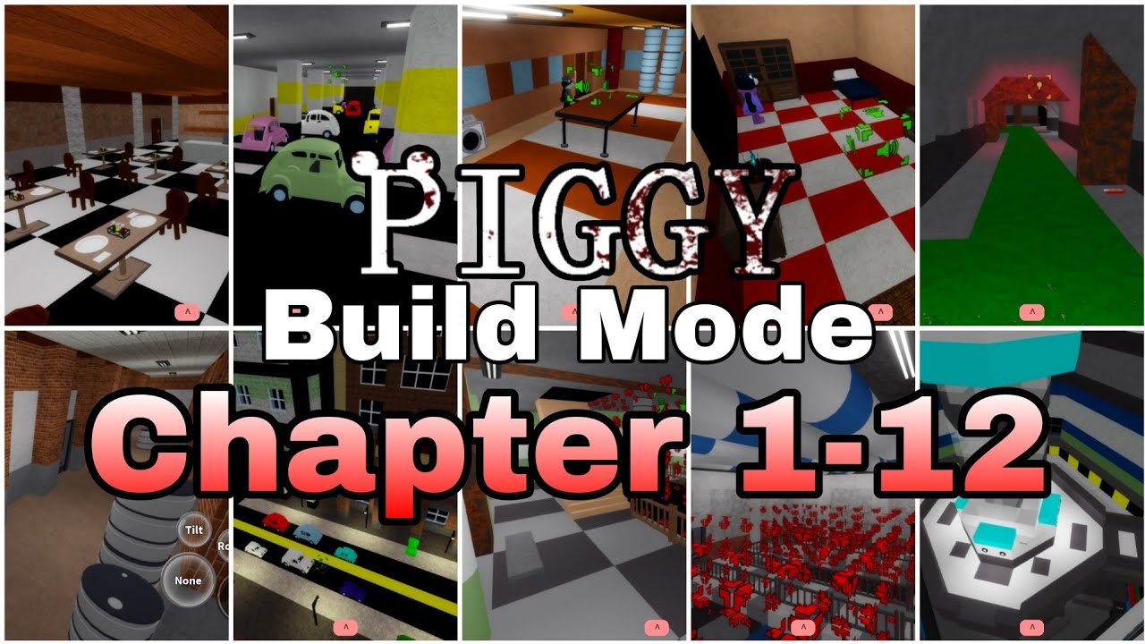 Piggy Book 2 Chapters 1-12 in one build mode - YouTube