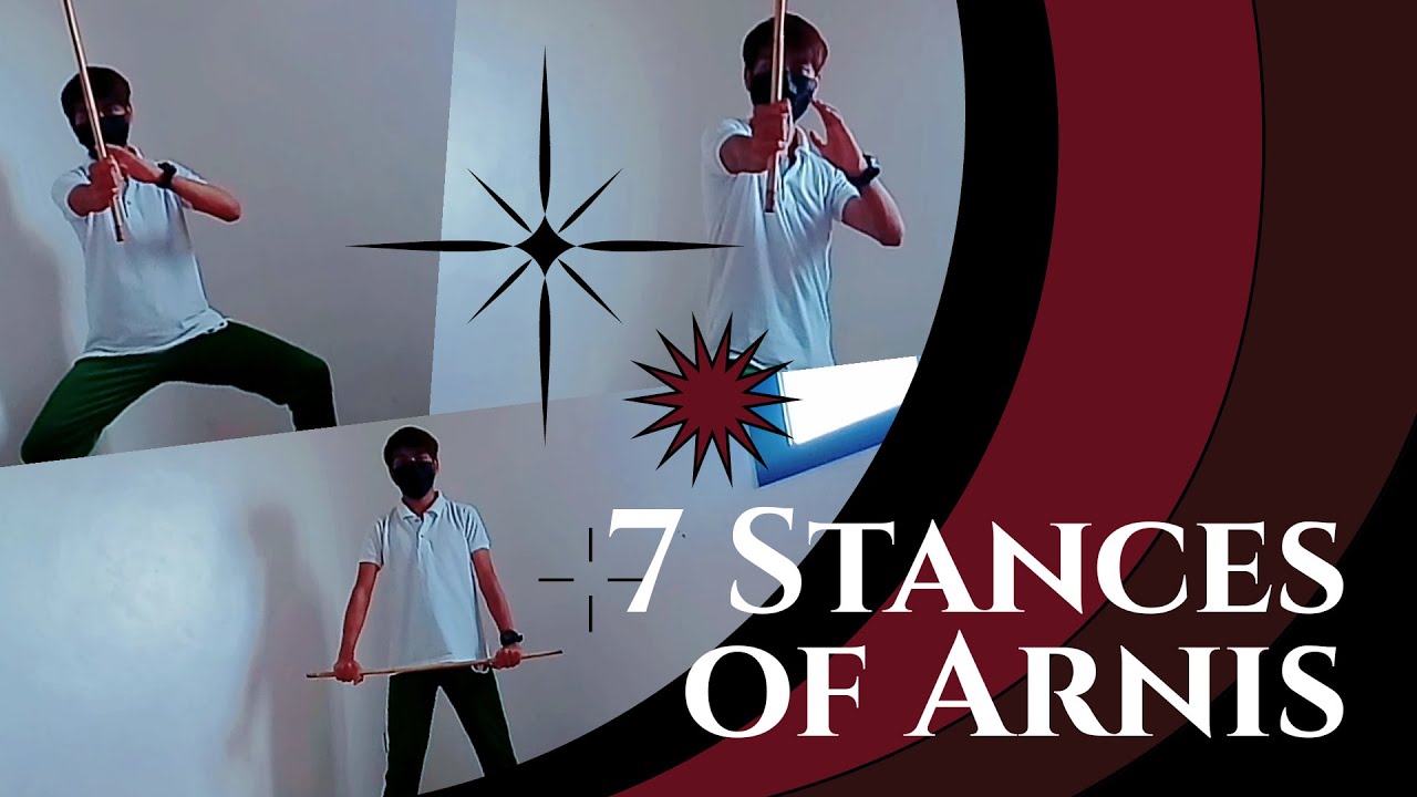 7 STANCES OF ARNIS (STANCES OF ARNIS) #StancesofArnis | PHYSICAL EDUCATION - YouTube