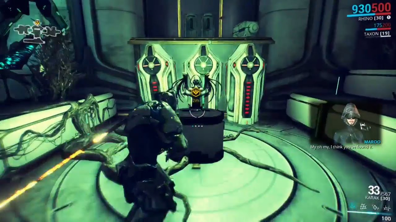 Warframe | Maroo's Ayatan Treasures Puzzle/ Test (1 of 4) - YouTube