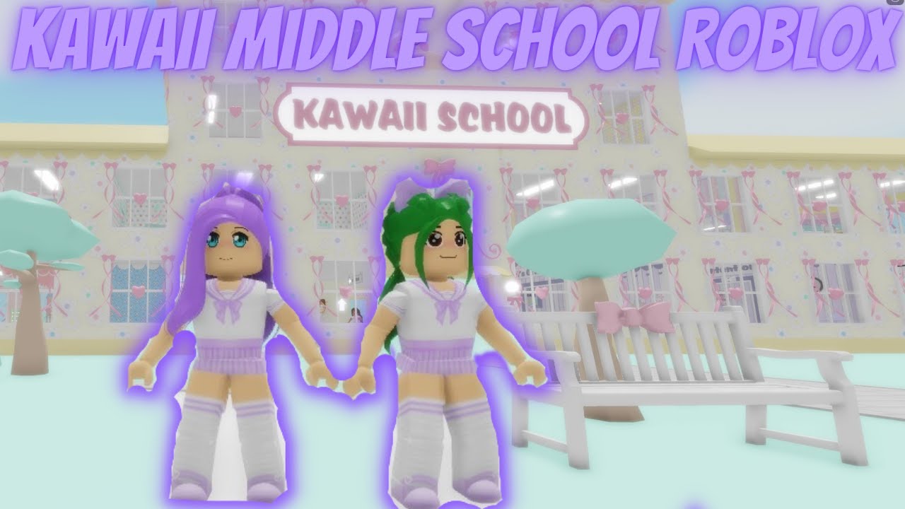 Kawaii School Middle School Roblox - YouTube