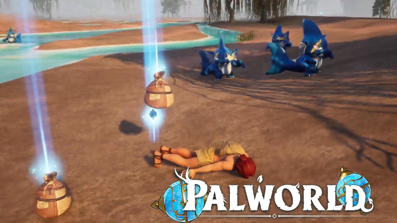 The Swamp is Scary and full of Demon Murlocs! Palworld -18- - YouTube