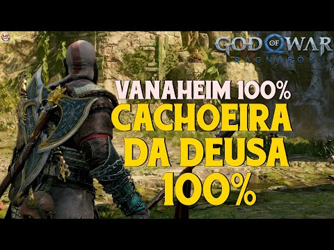 GOD OF WAR RAGNARÖK | CACHOEIRA DA DEUSA 100% - Todos Colecionáveis - (VANAHEIM 100%)