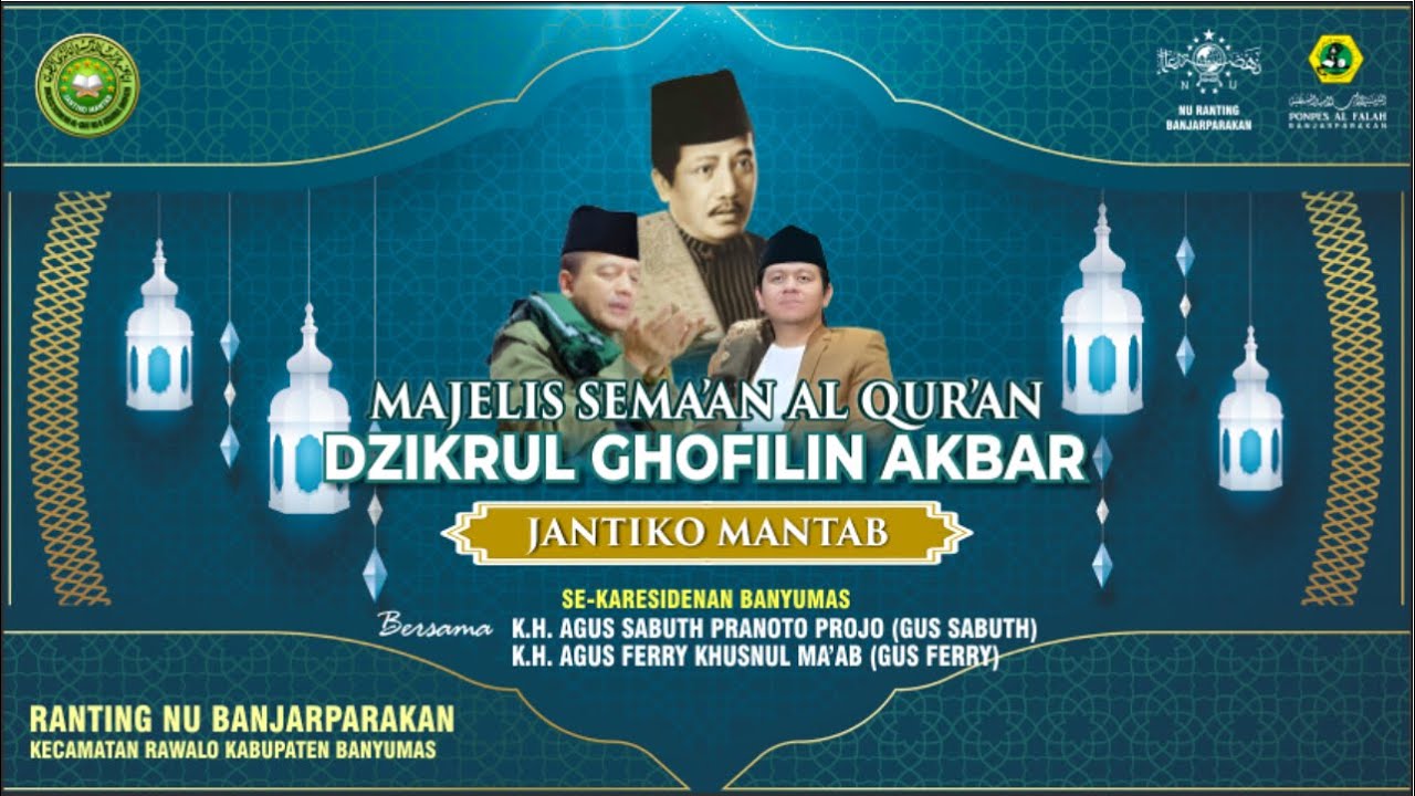 DZIKRUL GHOFILIN AKBAR JANTIKO MANTAB BERSAMA GUS SABUTH & GUS FERRY ...