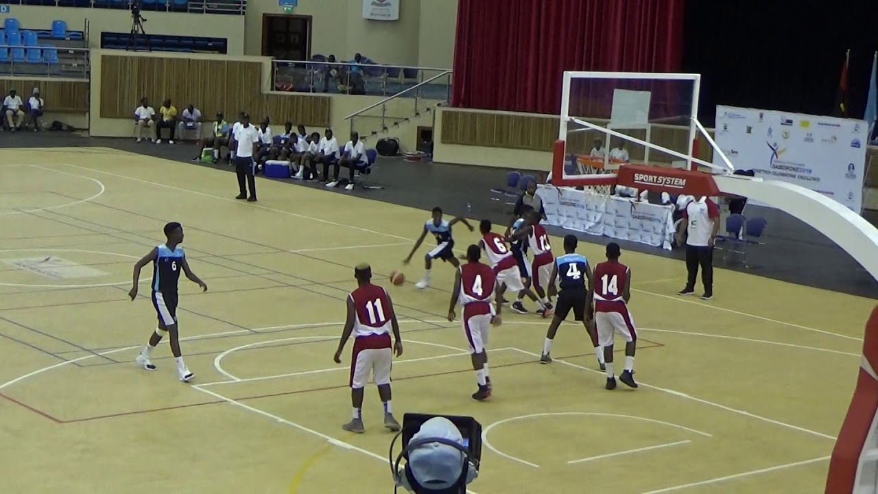 Botswana U16 vs Namibia U16 - YouTube