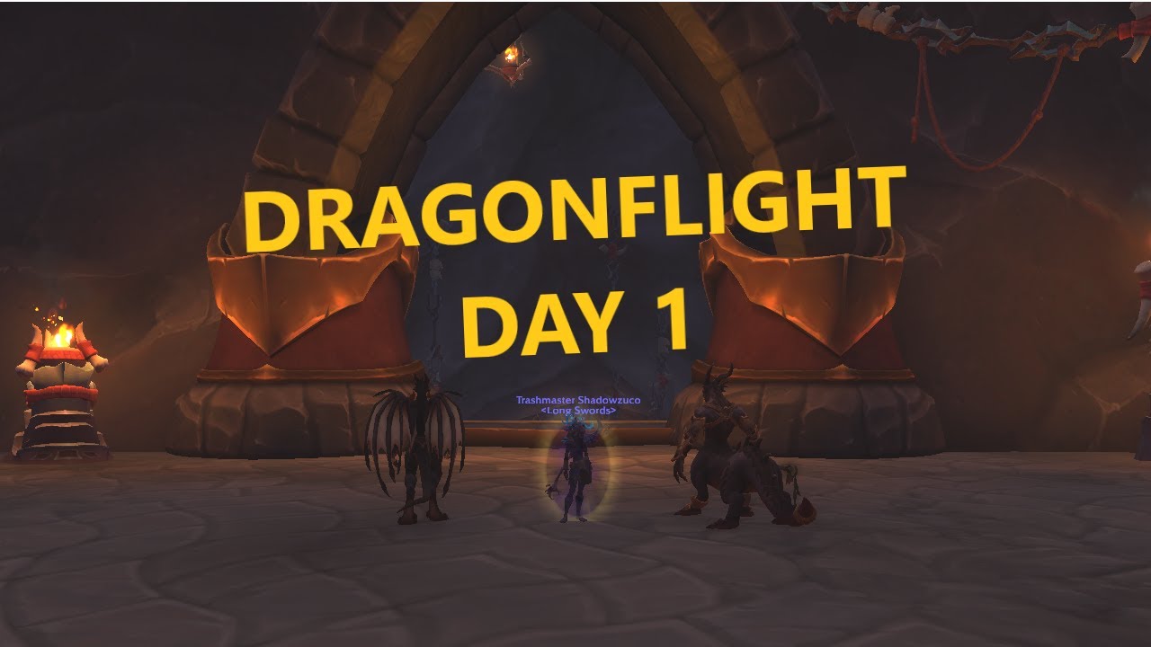 DRAGONFLIGHT DAY 1!! - YouTube