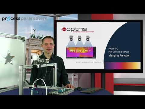 How to use the Optris Infrared Thermal Imaging Camera merging function ...
