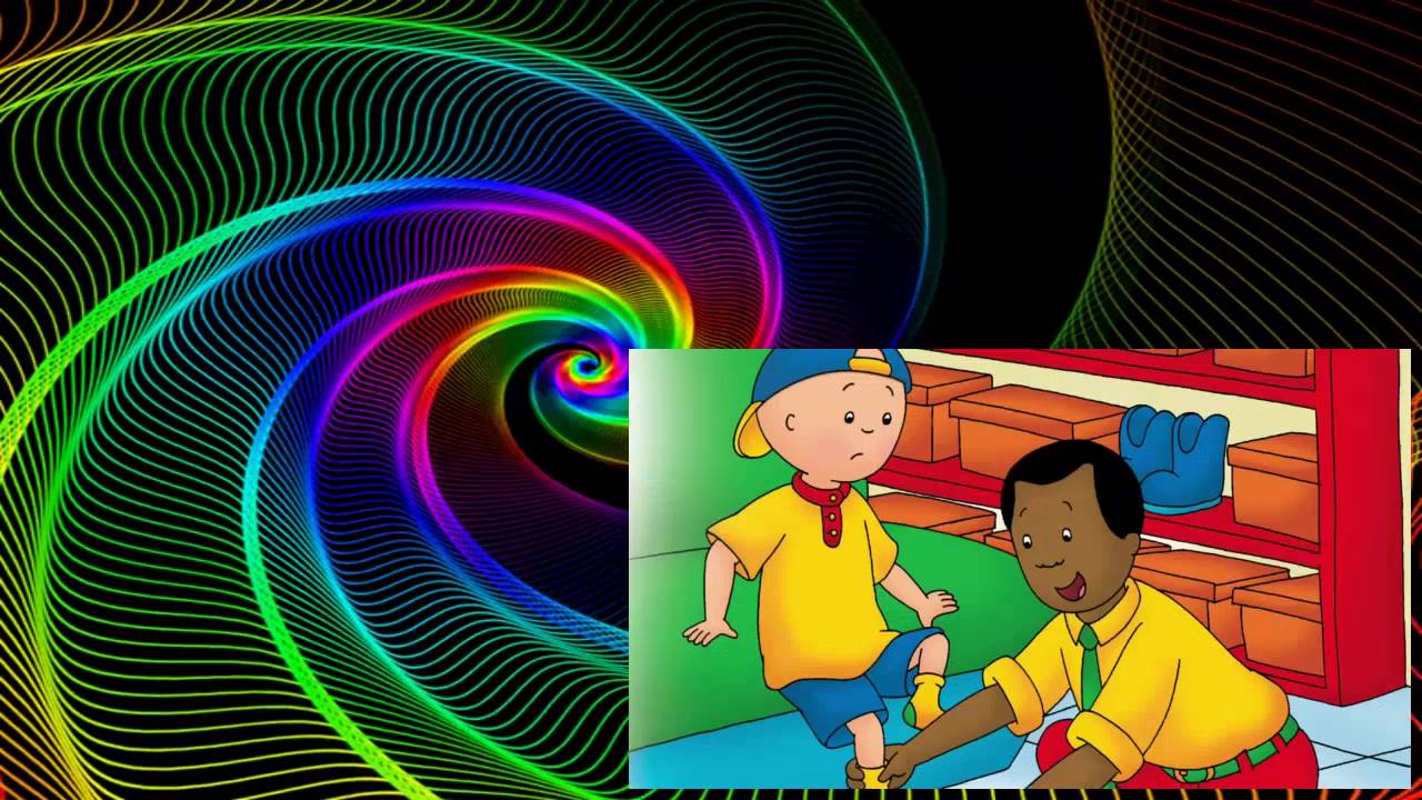 Caillou Caillou's New Shoes Book Reading made with Kinetic Typography ...