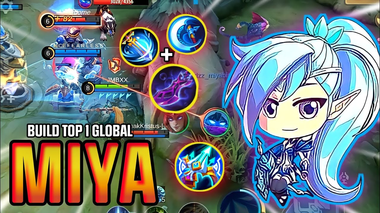miya damage build 2022 | build miya tersakit 2022 top global | miya ...