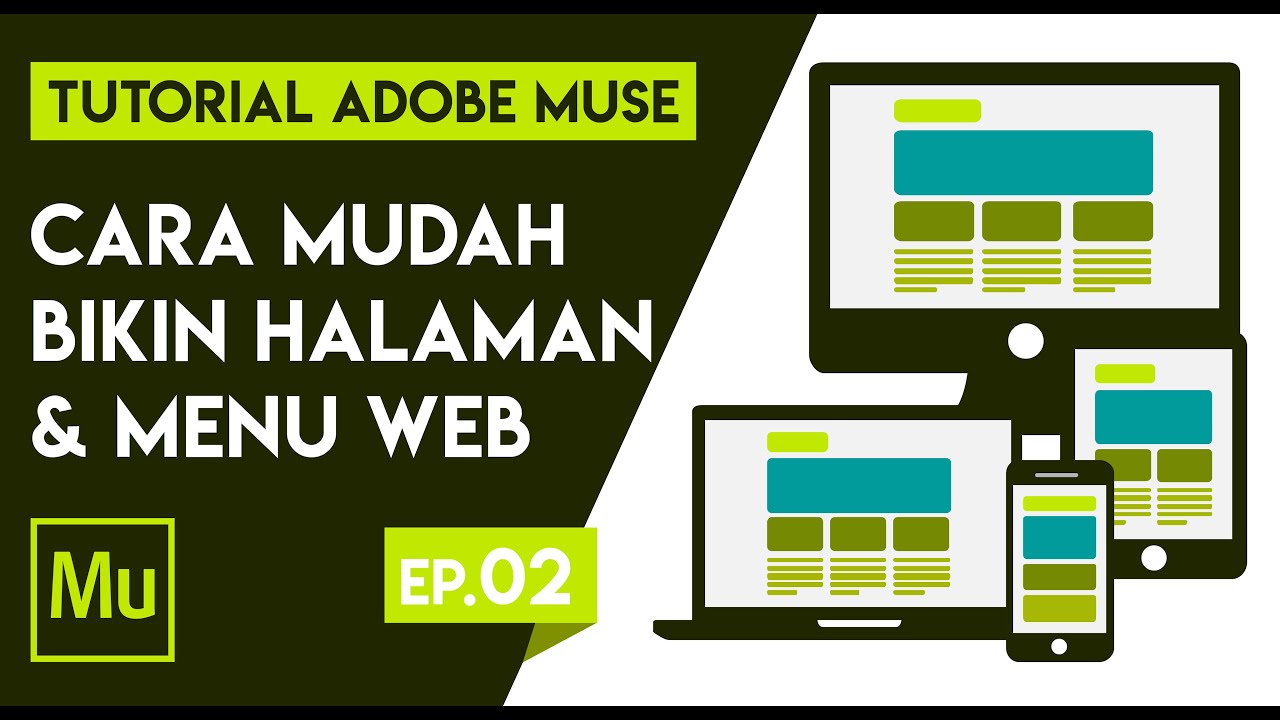 #02 Teknik Dasar Membuat Menu dan Halaman (Page) Website - Tutorial ...