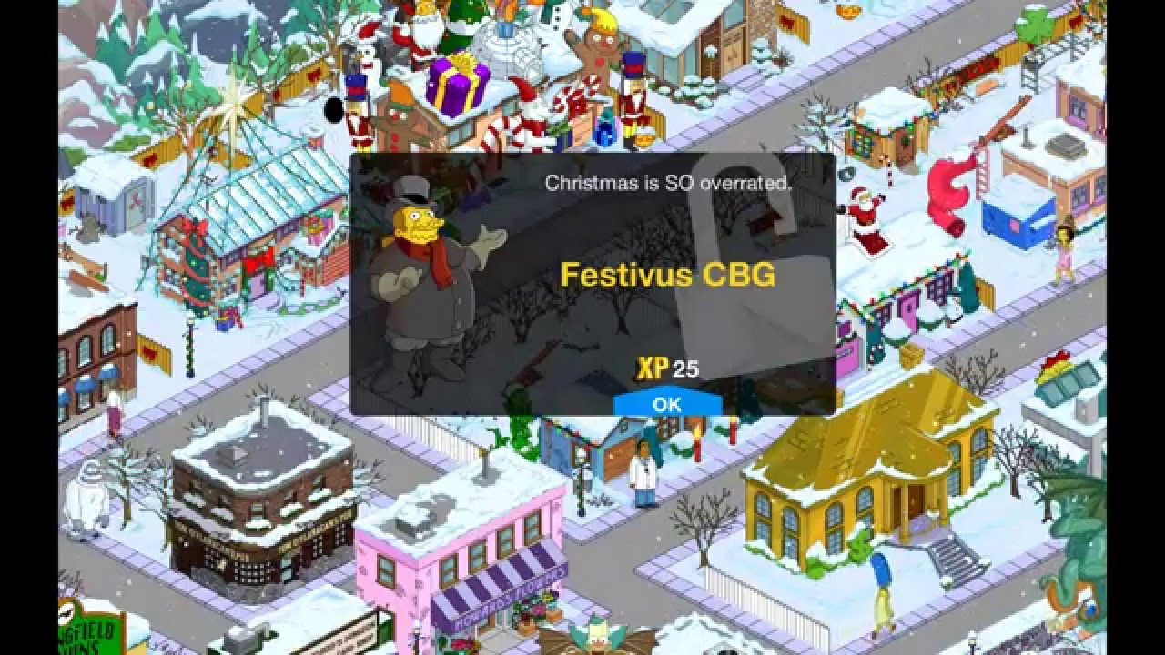 The Simpsons: Tapped Out - Festivus CBG (Comic Book Guy) (HD 1080p ...