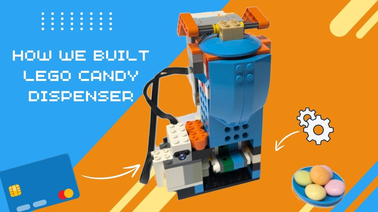 How We Built LEGO Candy Dispenser🍭🤖 - YouTube
