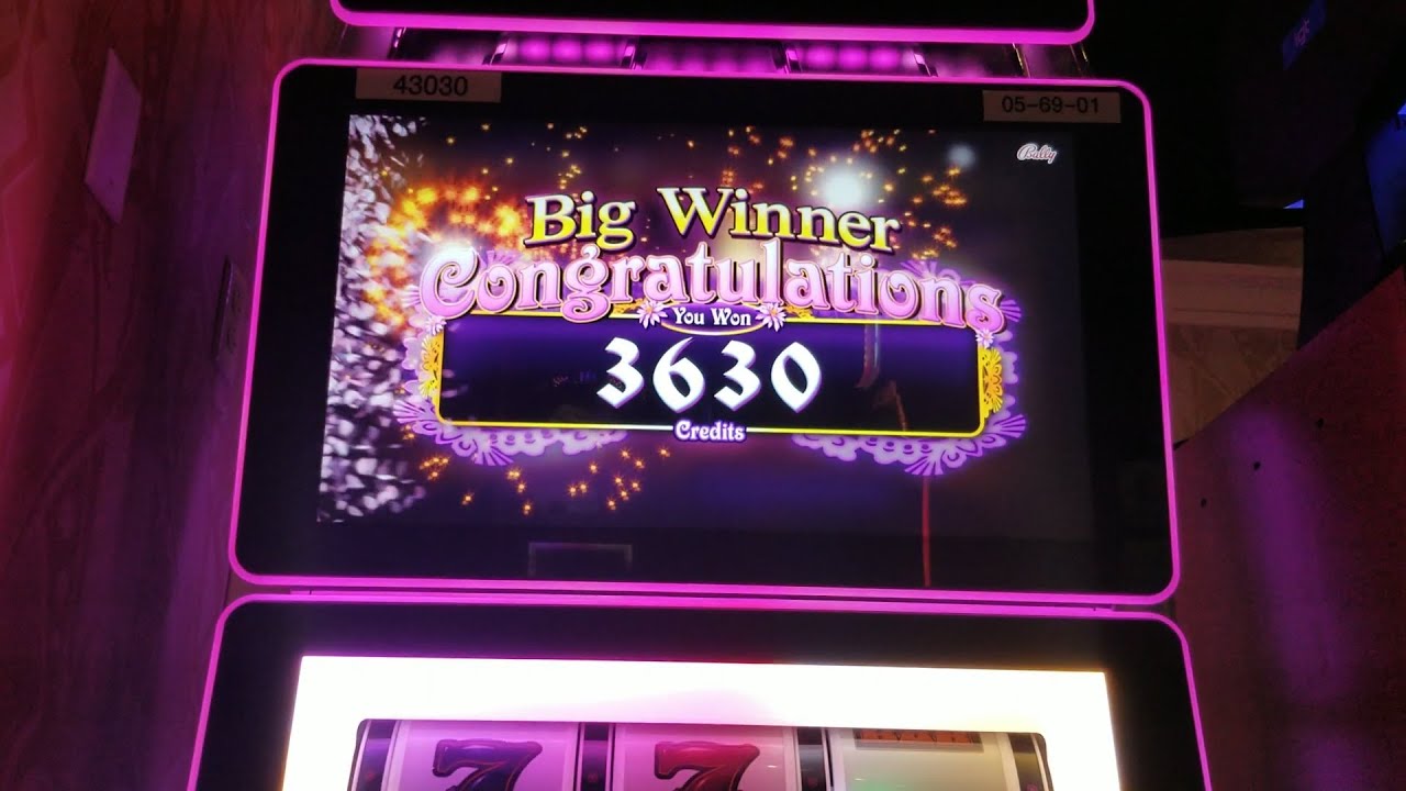 BIG WIN on Lucky Tree Slot Machine at the Casino! - YouTube