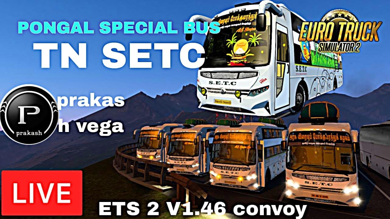 TN SETC AND DOUBLE DECK BUS|| ROAD TO 95 SUB||live tamil||#tnsetc #live ...
