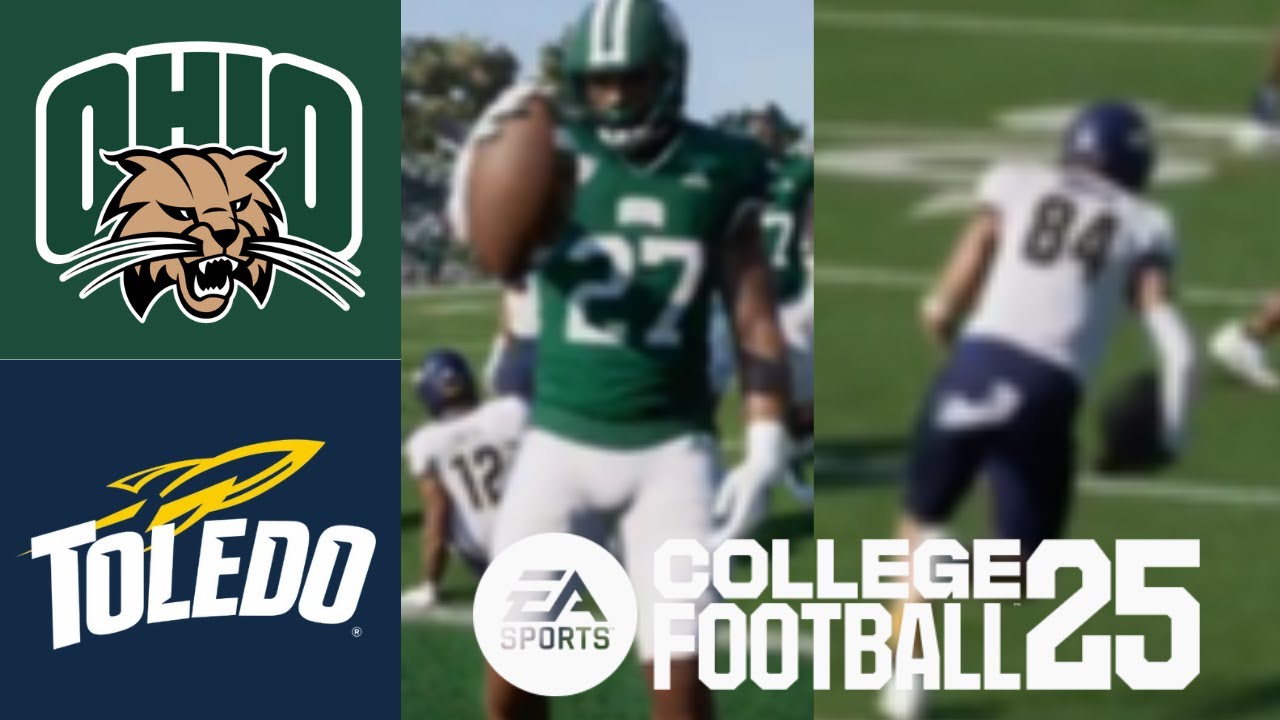 Ohio vs Toledo | College Football 25 FULL GAME SIMULATION - YouTube
