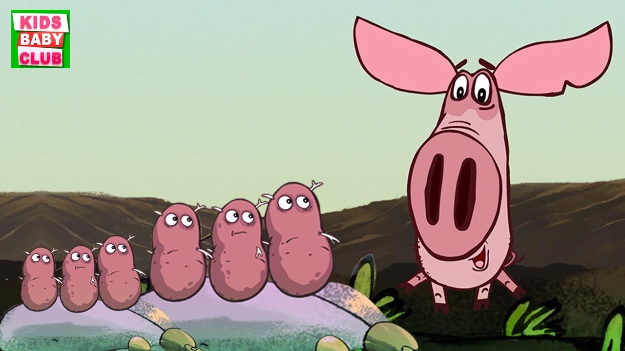 Potatoes | Piglet Series Part 3 | Funny Cartoons For Children | Kids ...