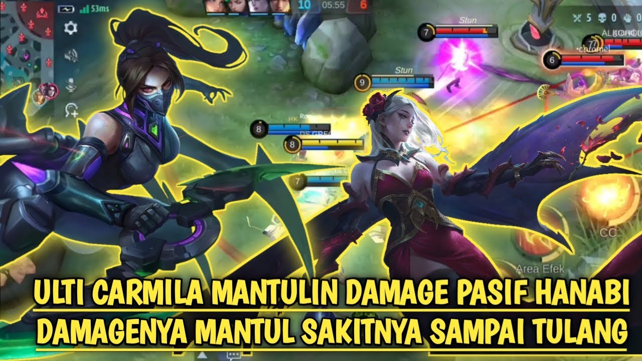 COMBO PALING RECOMEN UNTUK HANABI PUSH RANK !! BUILD HANABI TERSAKIT ...