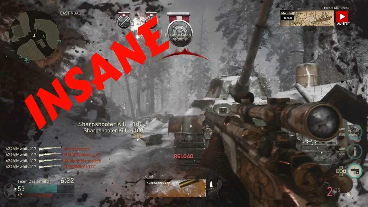 CRUSHING IT WITH THE SPRINGFIELD (COD WW2) - YouTube