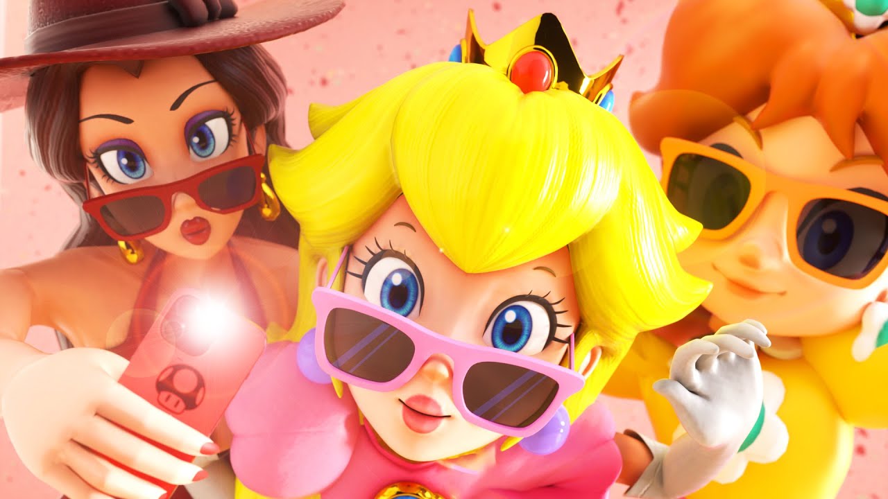 PEACH, DAISY AND ROSALINA GIRLS NIGHT - SIMSOFT PLANET 👸🤴🫅 - YouTube