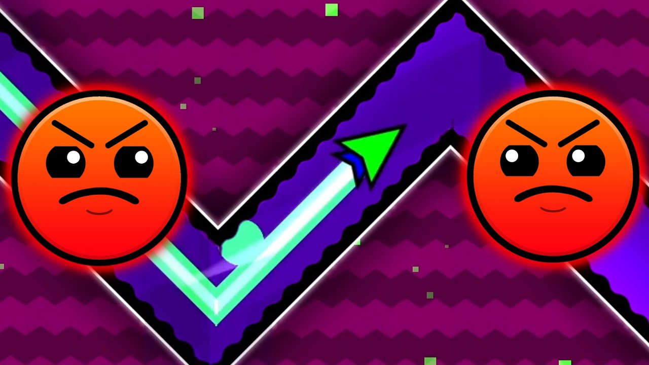 REDS IN GEOMETRY DASH WILL MAKE YOU CRAZY! - YouTube