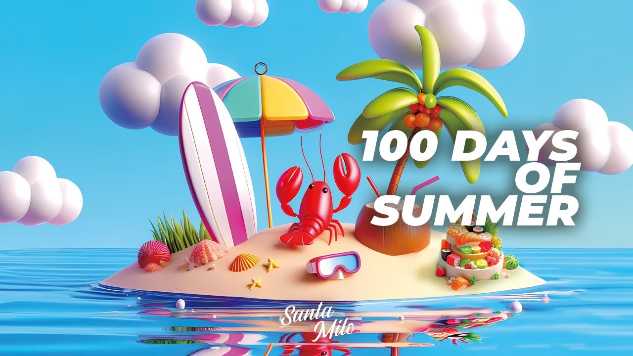 Santa Milo - 100 Days of Summer (Official Lyrics Video) - YouTube