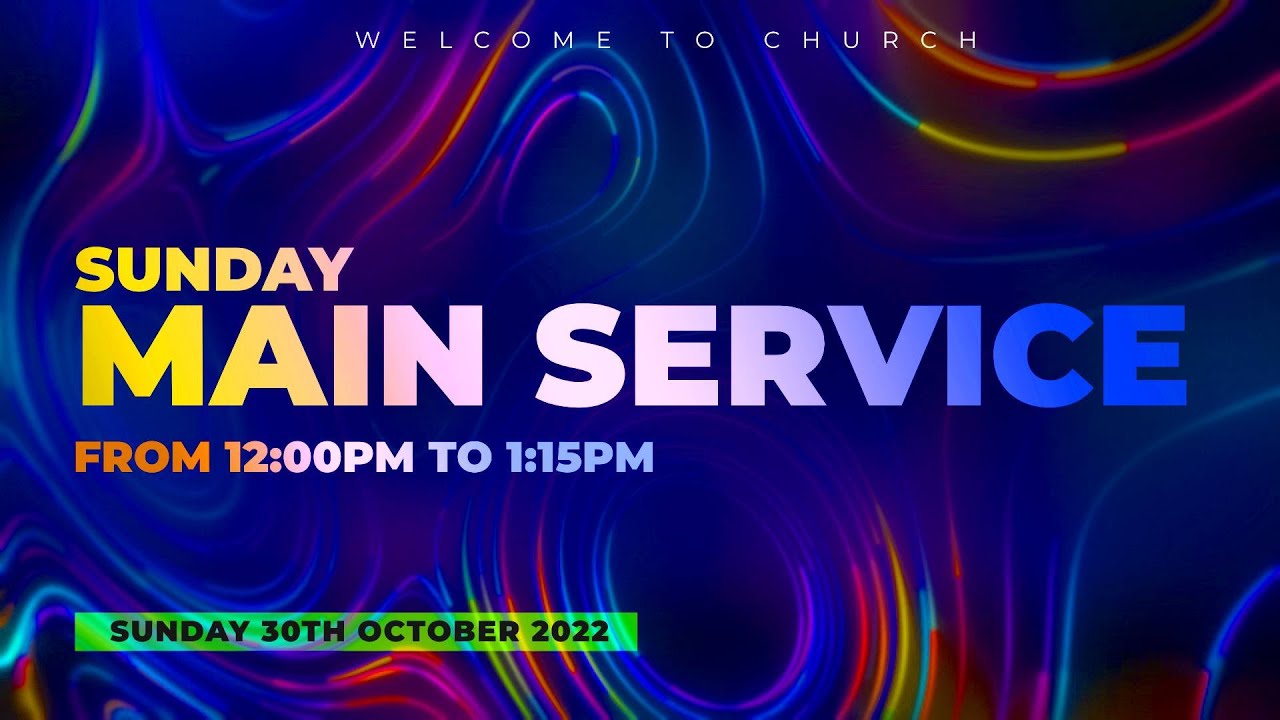 Rev. Peter :: Sunday Main Service :: 30th October 2022 - YouTube