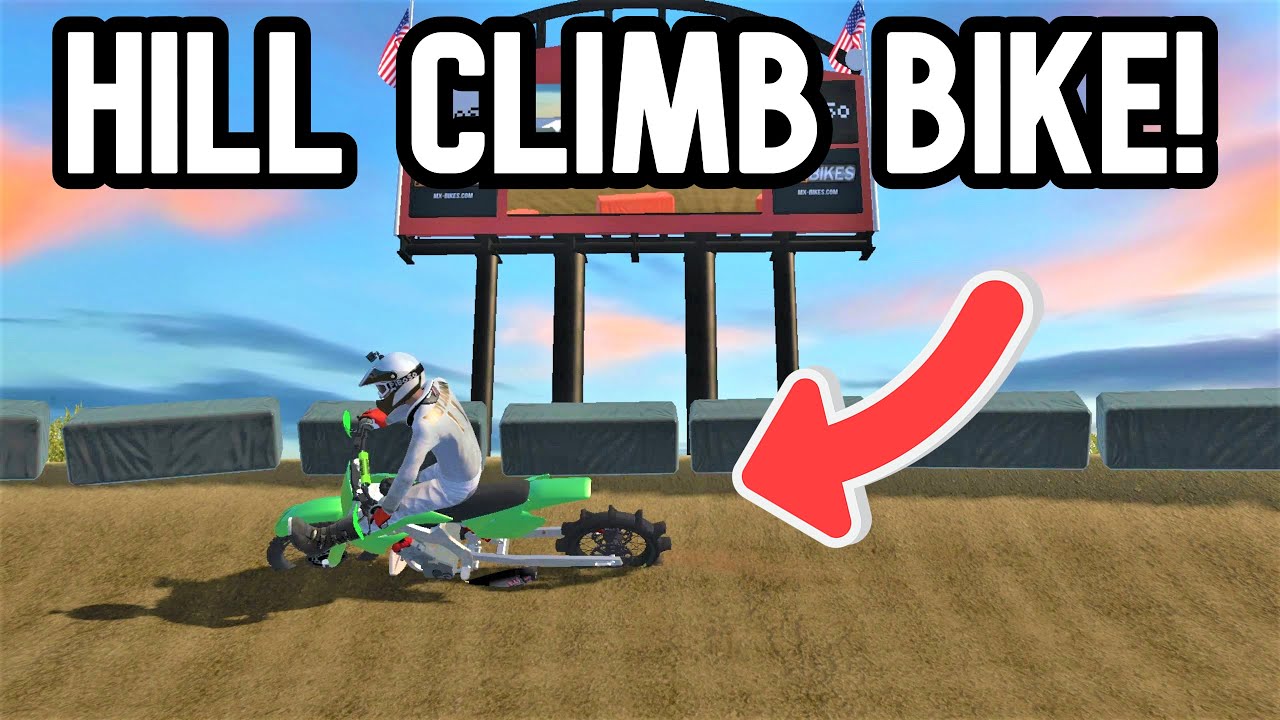 Riding A Hill Climb Bike In Supercross! MX Bikes - YouTube