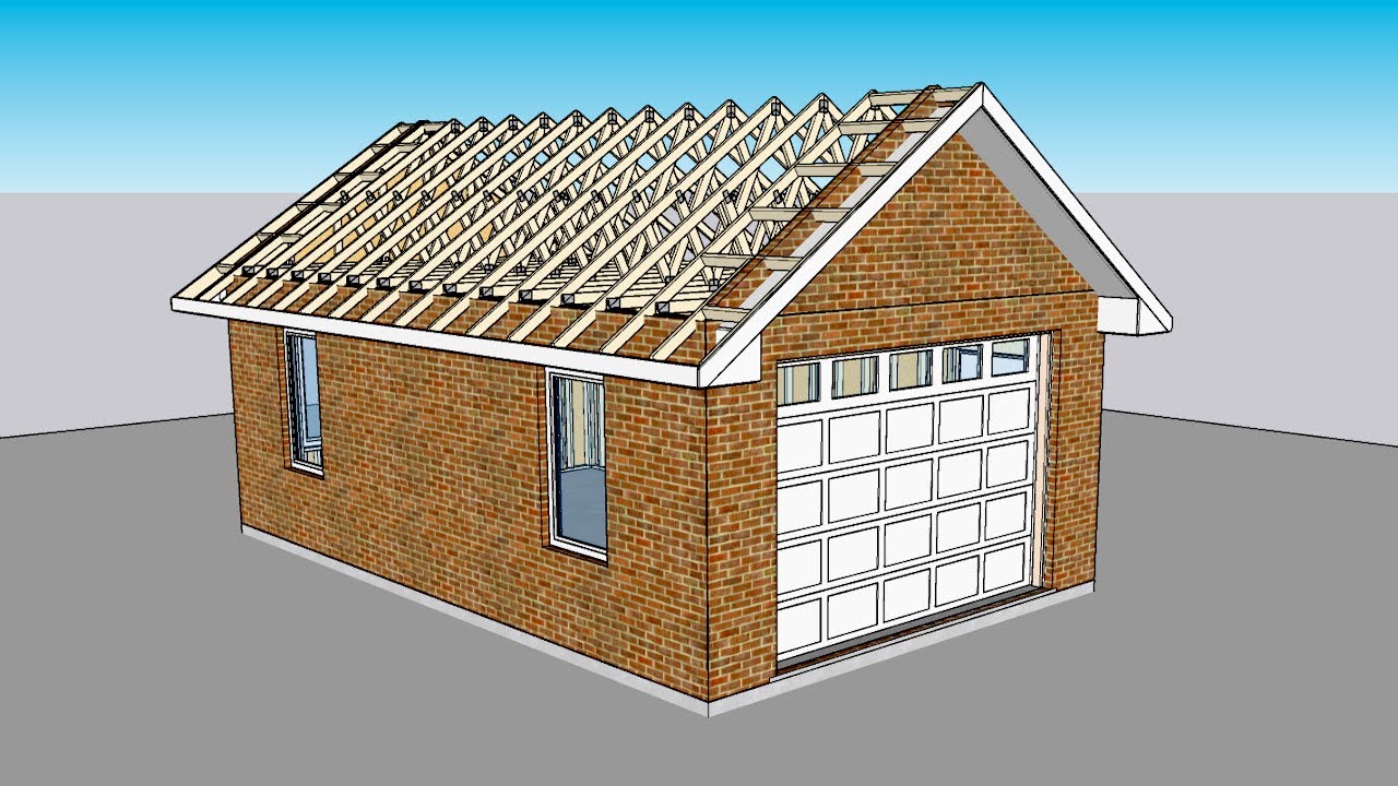 16'-8" x 27' Shop/Garage in SketchUp - EP 1 - Customer Review Video ...