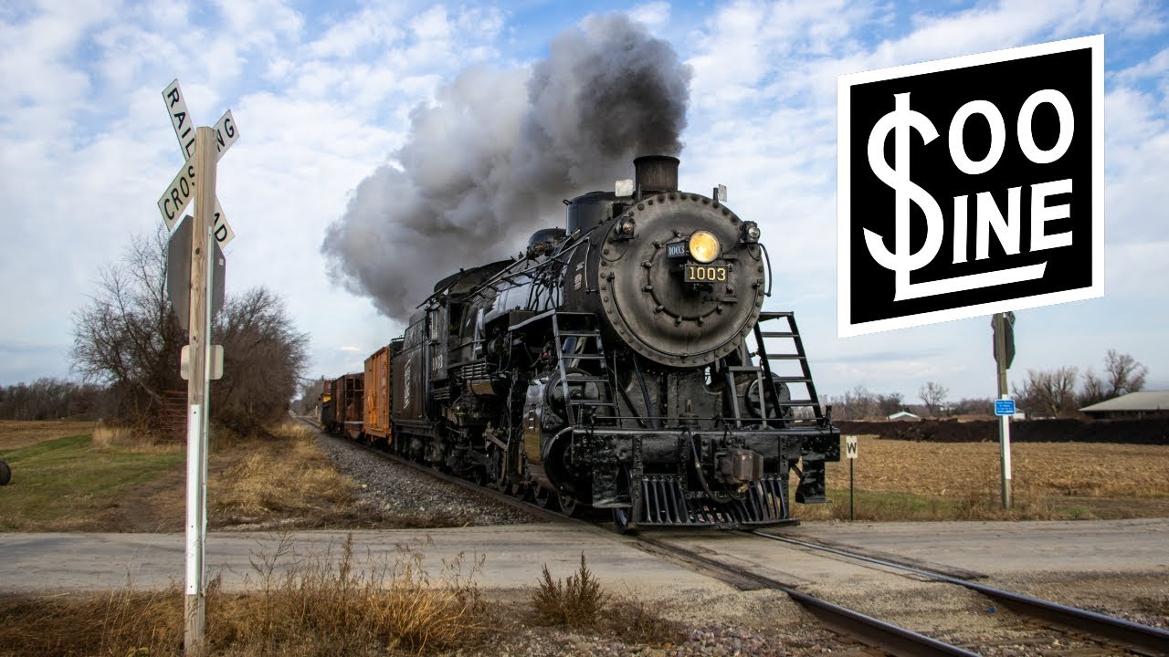 Soo Line 1003 - Wisconsin Steam on the Mainline - YouTube