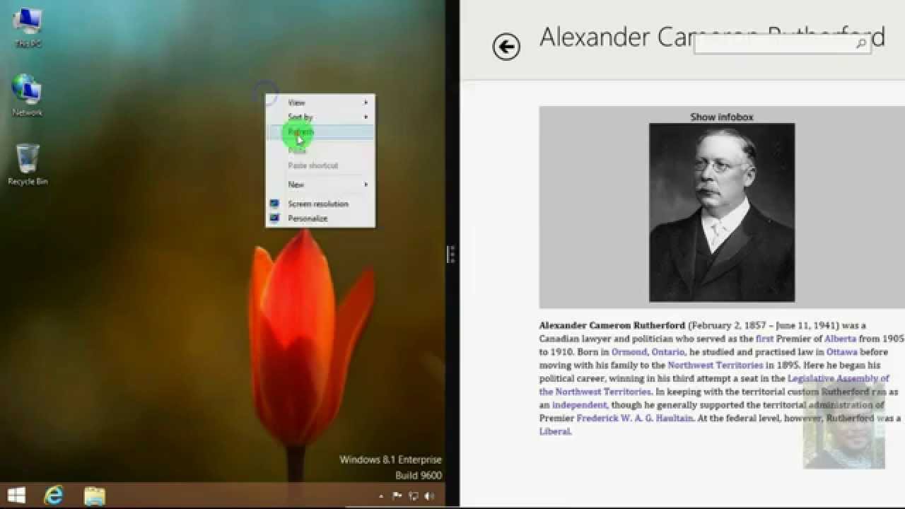 How to do Multitasking in Windows 8.1 - YouTube