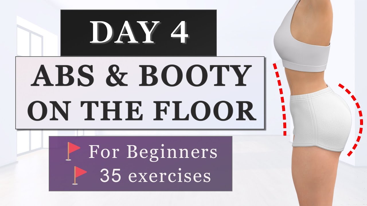 Day 4 Booty And Abs On The Floor Low Impact No Squats No Equipment 7