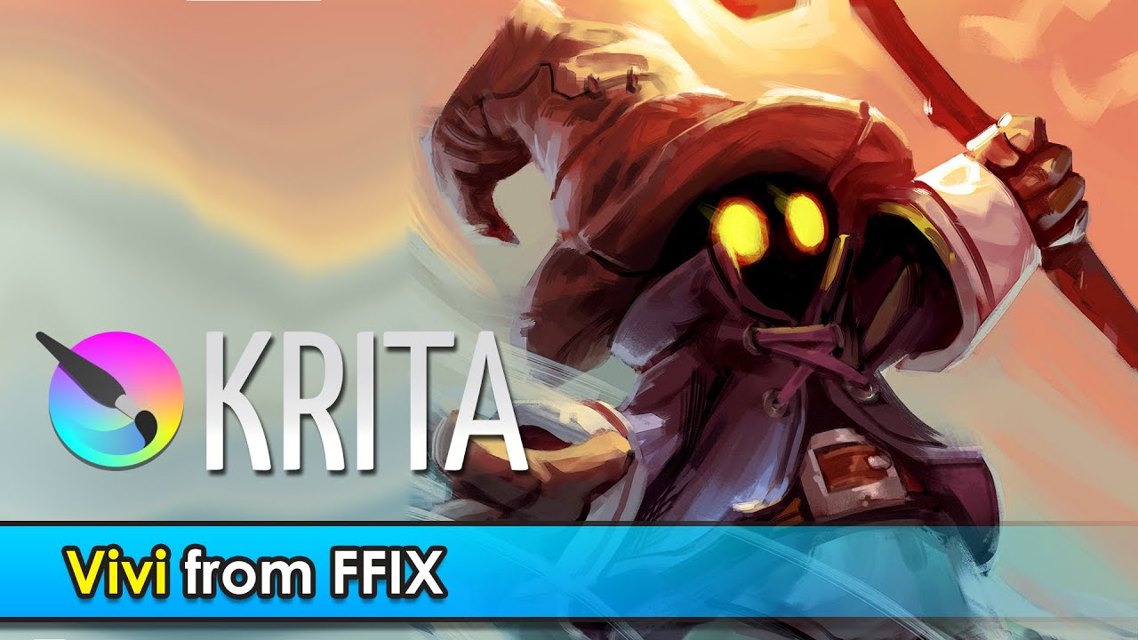 Trying out Krita - Nice FREE Painting Program!! - YouTube