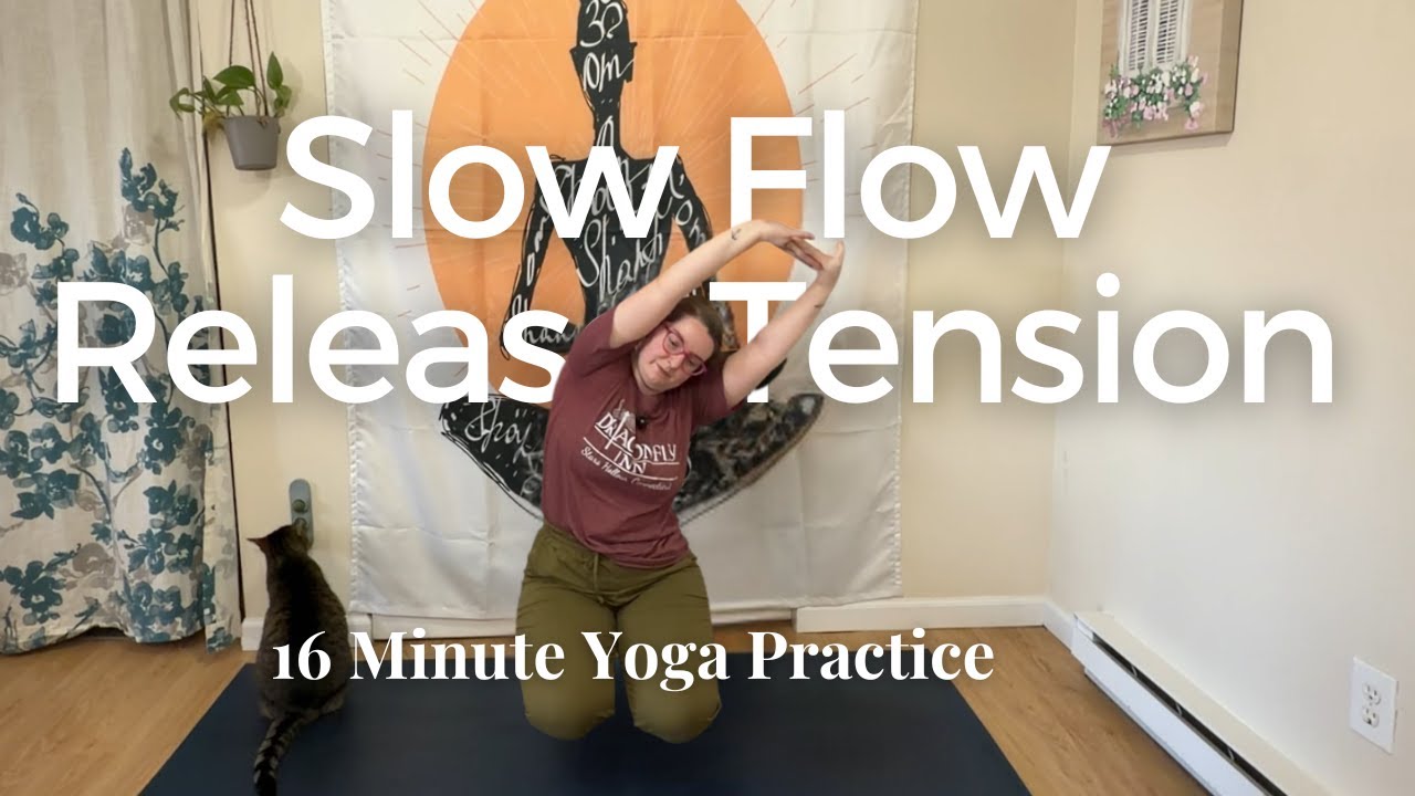 Slow Flow Yoga | Gentle, Mindful Movement to Relax & Reset - YouTube