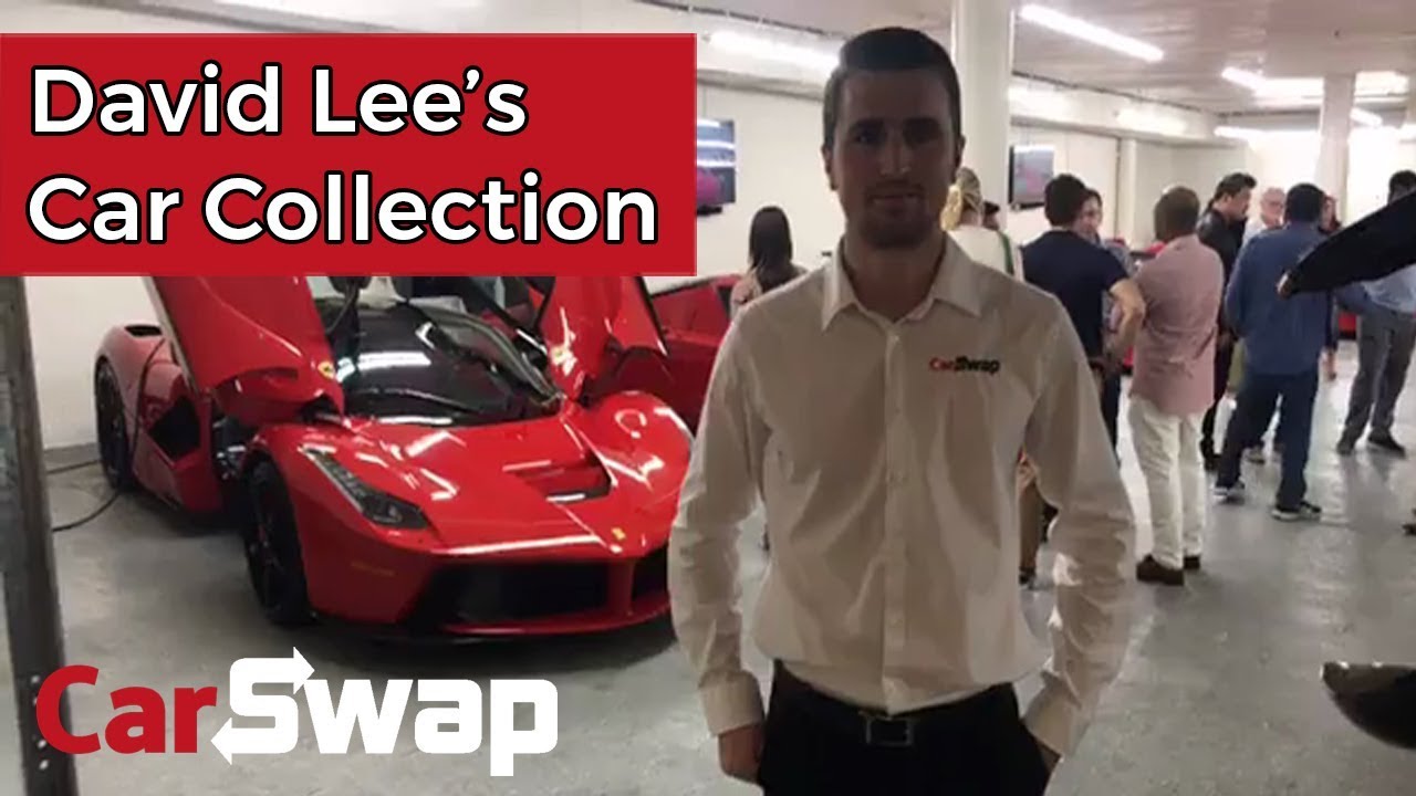 Tour of David Lee's $50M exotic car collection - YouTube