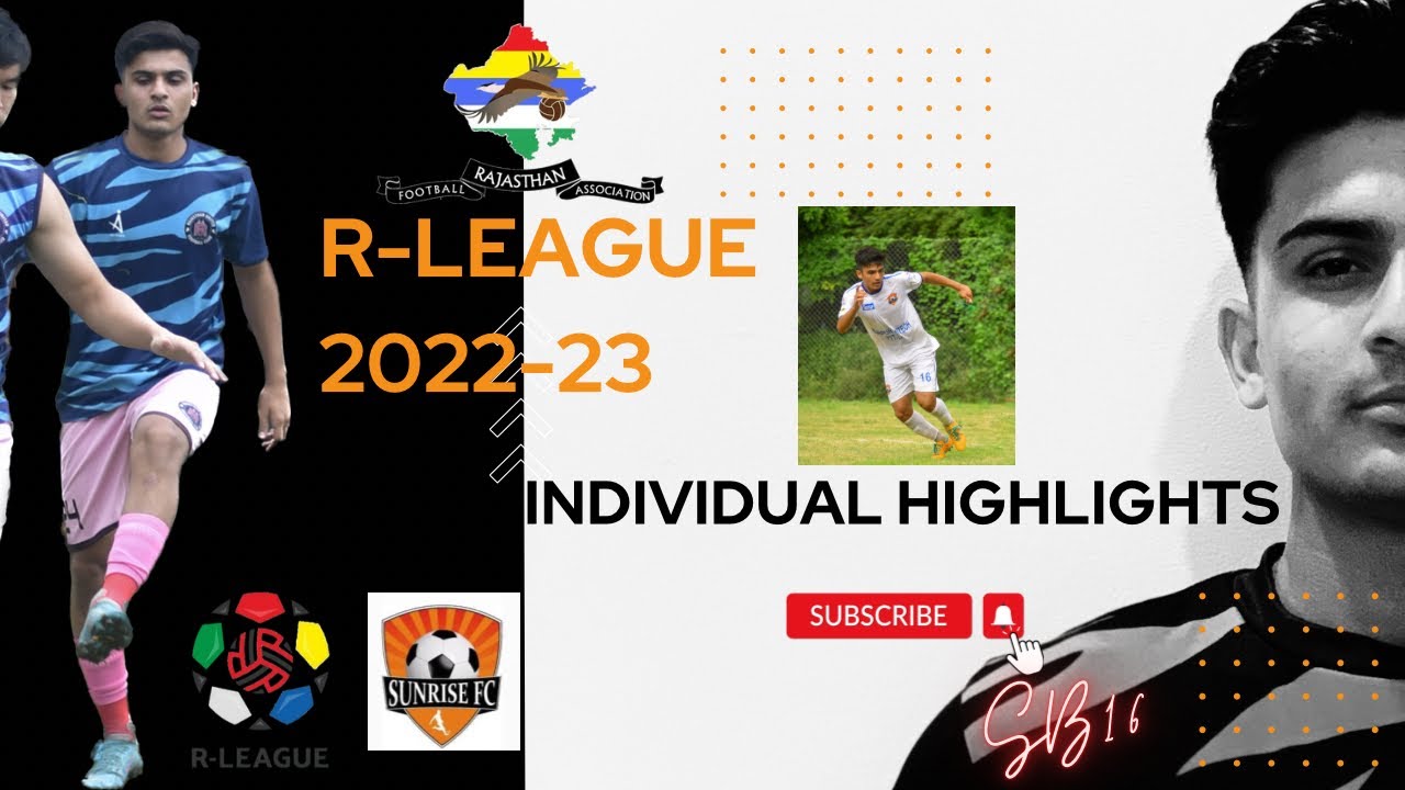 Individual Highlights || Rajasthan State Men’s League 2022-23 (R-league ...