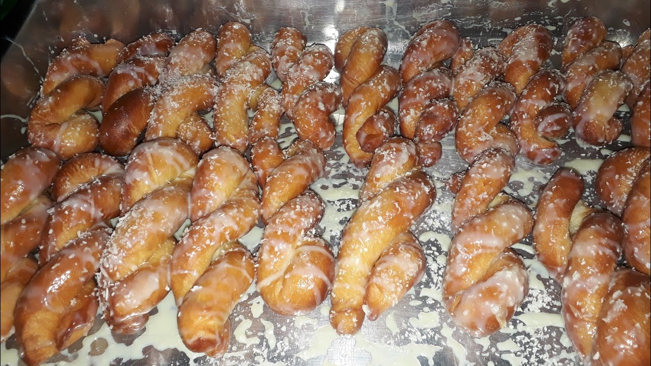 rosca frita caseira, uma delicia recheada com leite condesado e coco ...
