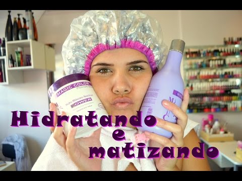 HIDRATANDO E MATIZANDO OS CABELOS - Por Ana Carrera