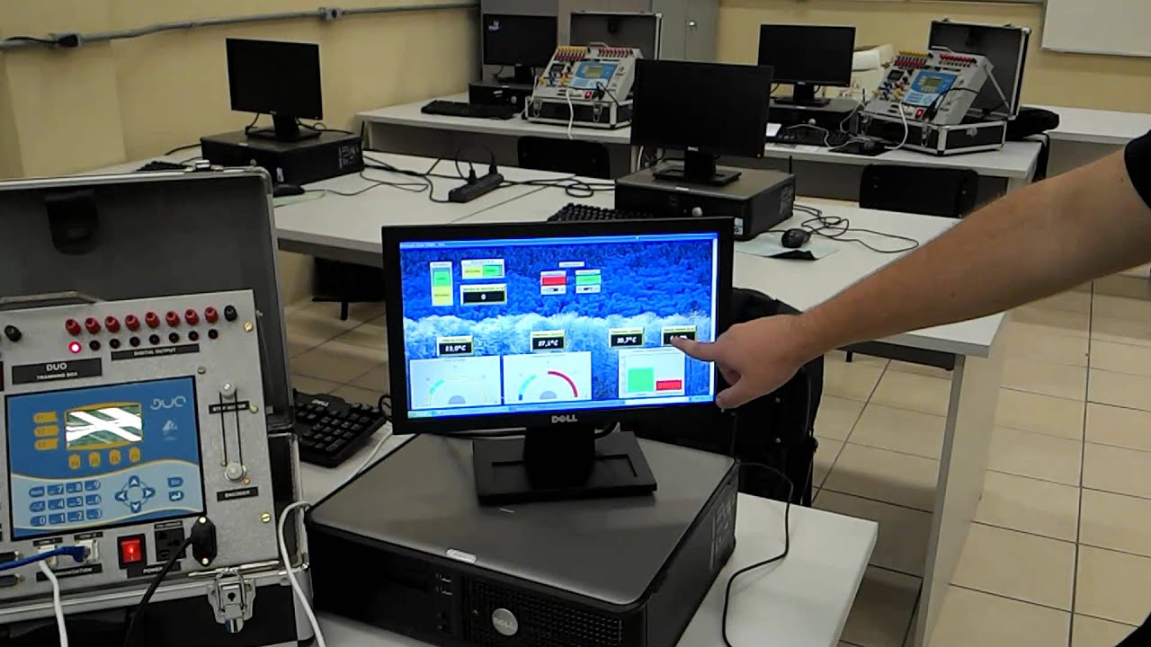 Automação - CP Altus Duo com supervisório Elipse Scada - YouTube