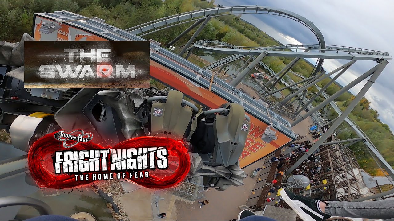 The Swarm : Thorpe Park : Fright Night - YouTube