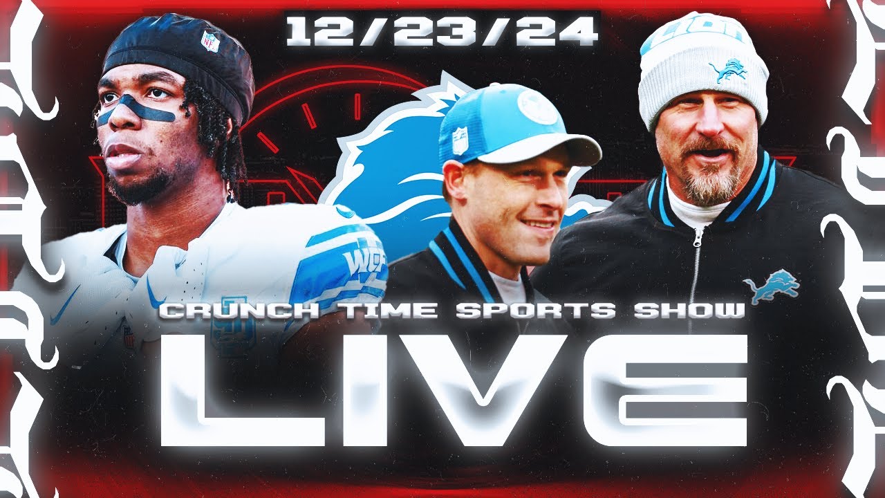 Crunch Time Sports Show | Monday, December 23rd, 2024 - YouTube