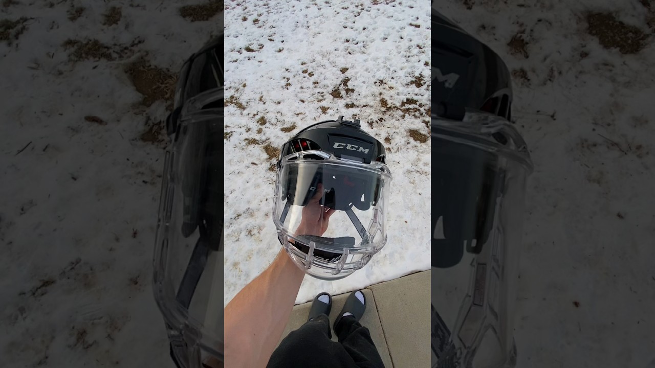 Should I do it? Should I tint the fishbowl? #hockey #kazxi - YouTube