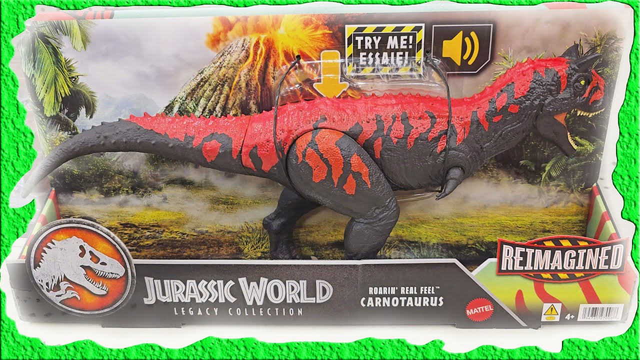 CARNOTAURUS EPIC ATTACK BATTLE CHOMPIN'! Jurassic World Jurassic Quest ...