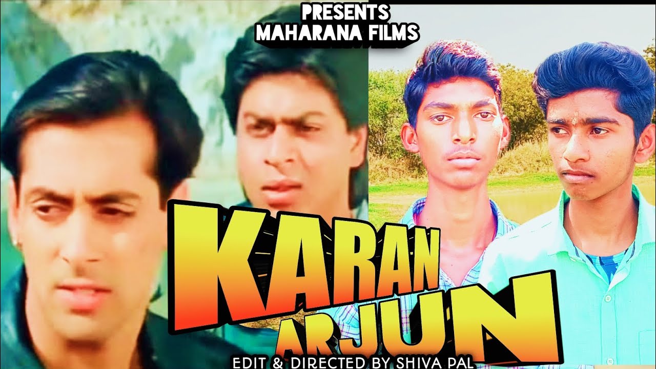 Karan Arjun (1995) | Salman Khan | Shahrukh Khan Dialogue | Karan Arjun ...